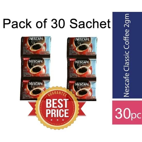 Buy Nescafe Classic Coffee Sachet 2gm 30pc Online in Pakistan - Fast ...